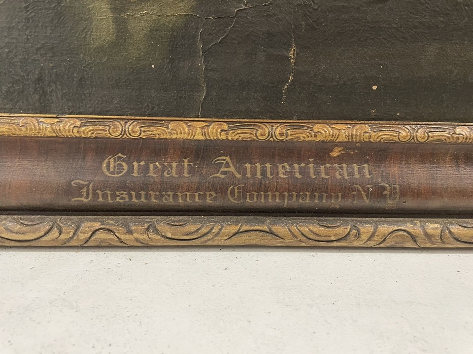 GREAT AMERICAN Insurance Company New York Vintage George Washington ...
