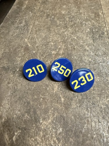 Sunoco Wayne 511 Gas Pump Blend-O-Matic Grade Selector Panel Buttons ...