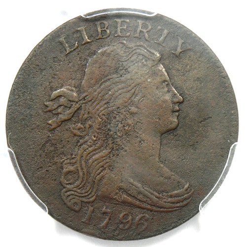 1796 Reverse of 1794 Draped Bust Large Cent 1C Coin - Certified PCGS XF ...