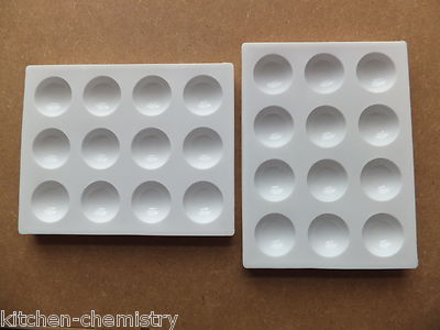 Chemistry Reaction Plate x 2 with 12 Wells like Spotting Tiles or ...