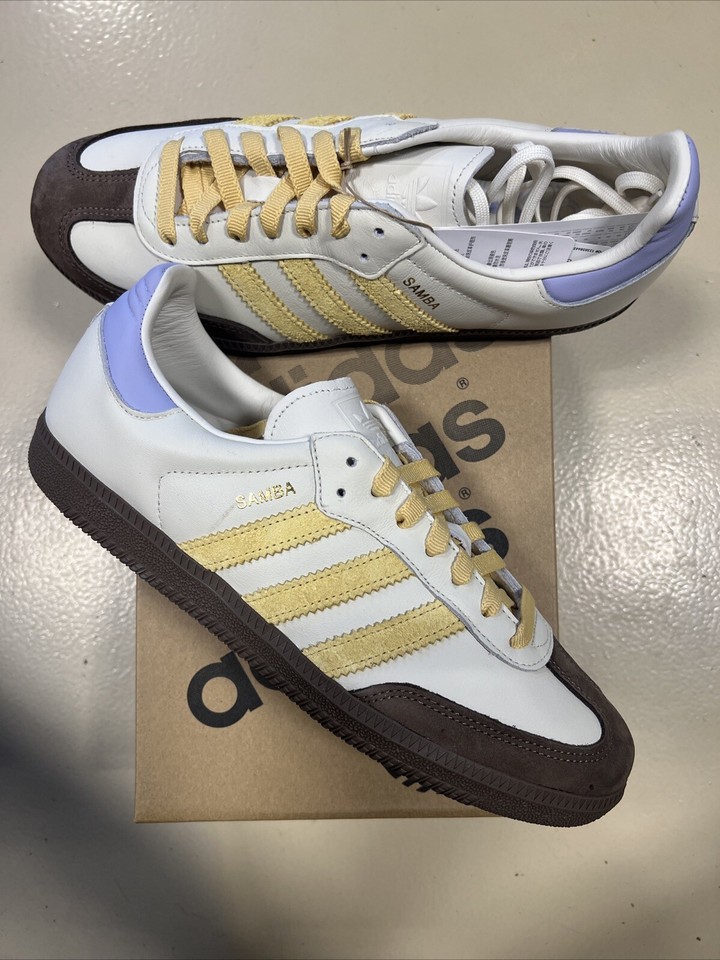 Adidas Samba OG "Oat Violet Tone” Colorway Women's Size 4.5 Authentic ...