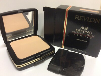 REVLON AGE DEFYING PRESSED LOOSE POWDER - TRANSLUCENT DEEP - NEW ...
