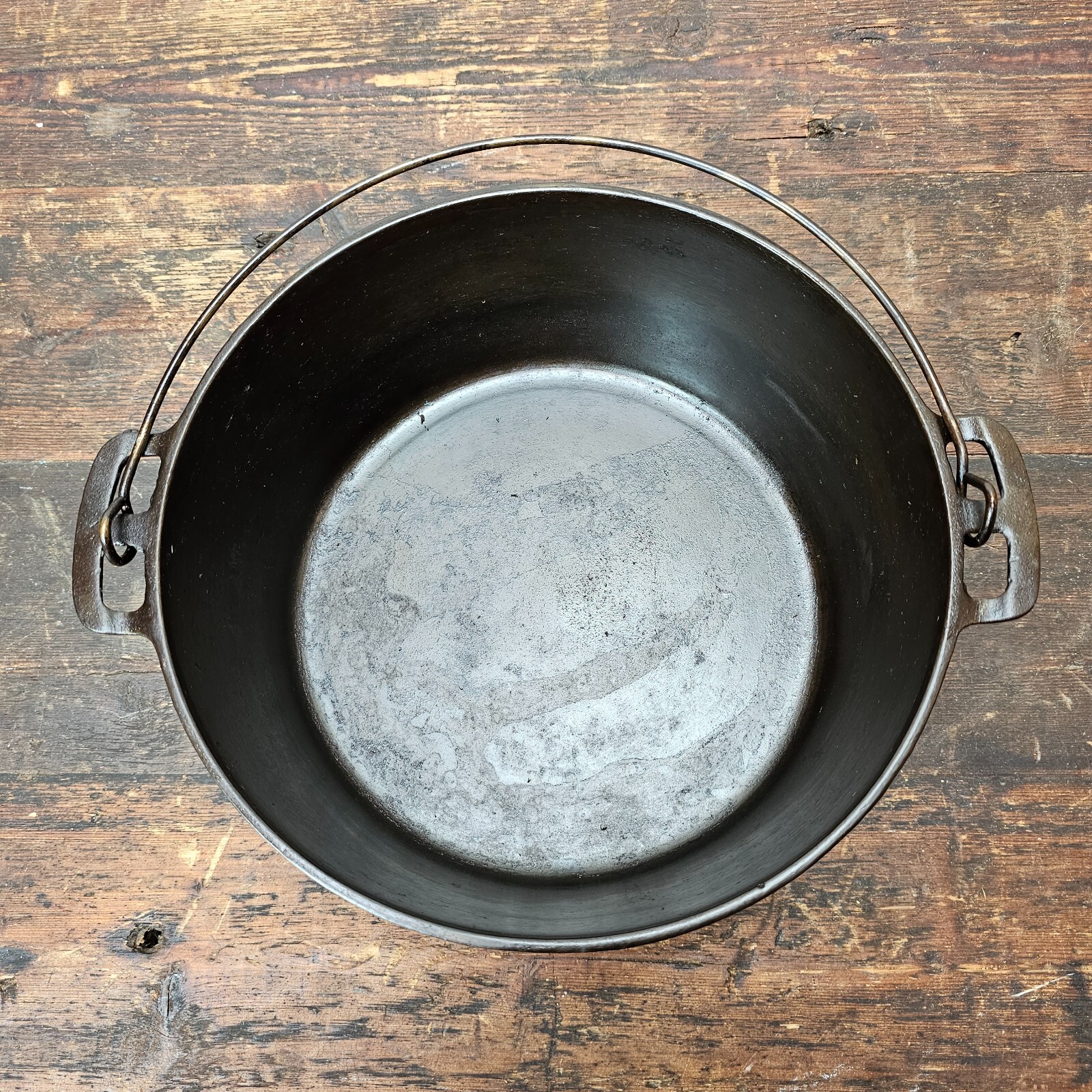 1920's #8 Wagner Ware Round DOME Roaster Dutch Oven W/ Drip Drop Baster ...