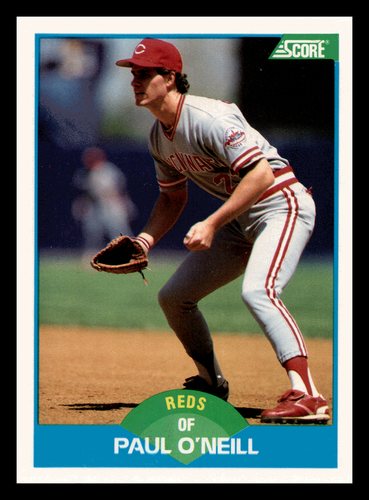 1989 Score Paul O'Neill Cincinnati Reds #206 Centered Mint | eBay