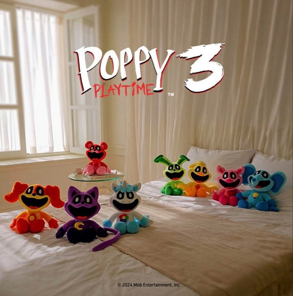 POPPY PLAYTIME Smiling Critters Baba, Baba Phantoh plush toy New Rare ...
