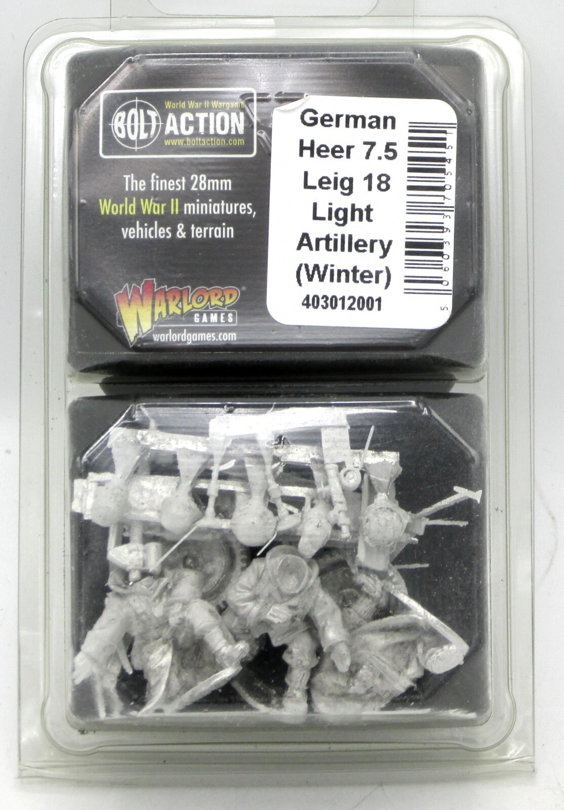 Bolt Action 403012001 German Heer 7.5 LeIG 18 Light Artillery (Winter ...