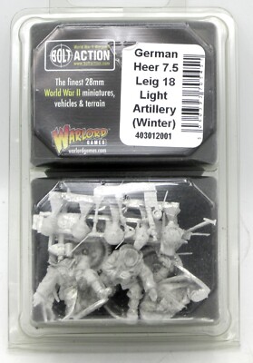 Bolt Action 403012001 German Heer 7.5 LeIG 18 Light Artillery (Winter ...