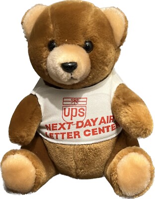 United Parcel Service UPS Plush Bear Logo 1980s Advertising | eBay