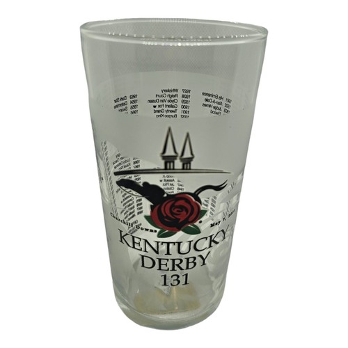 Kentucky Derby 131 May 7, 2005 Rocks Glass w/Churchill Downs Hologram ...