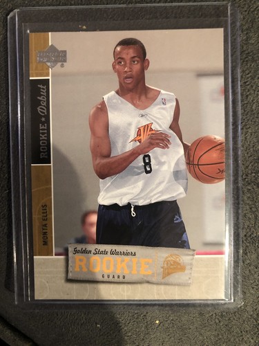 2005-06 Upper Deck Rookie Debut Monta Ellis Rookie Golden State ...