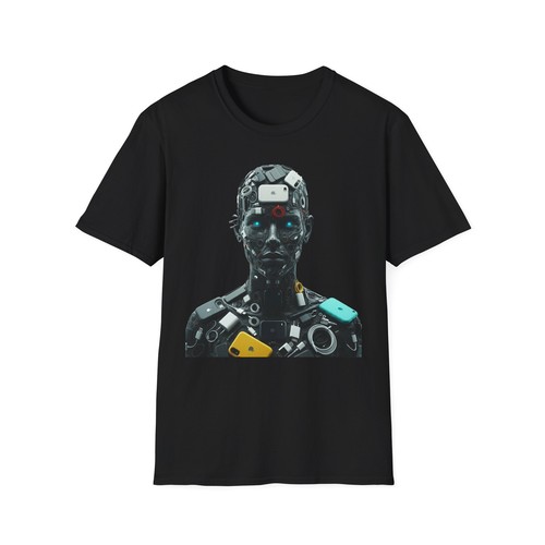 Tech Man Unisex Softstyle T-Shirt | eBay