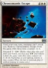 CHRONOMANTIC ESCAPE X4 4 4X Future Sight MTG Magic the Gathering Cards ...