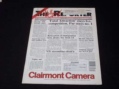 1987 OCTOBER 6 THE HOLLYWOOD REPORTER MAGAZINE - MOVIE ADS & ARTICLES ...