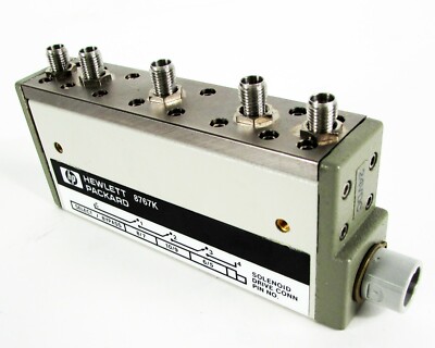 HP / Keysight - 8767K, Multiport Coaxial Switch, DC to 26.5 GHz, SP4T ...