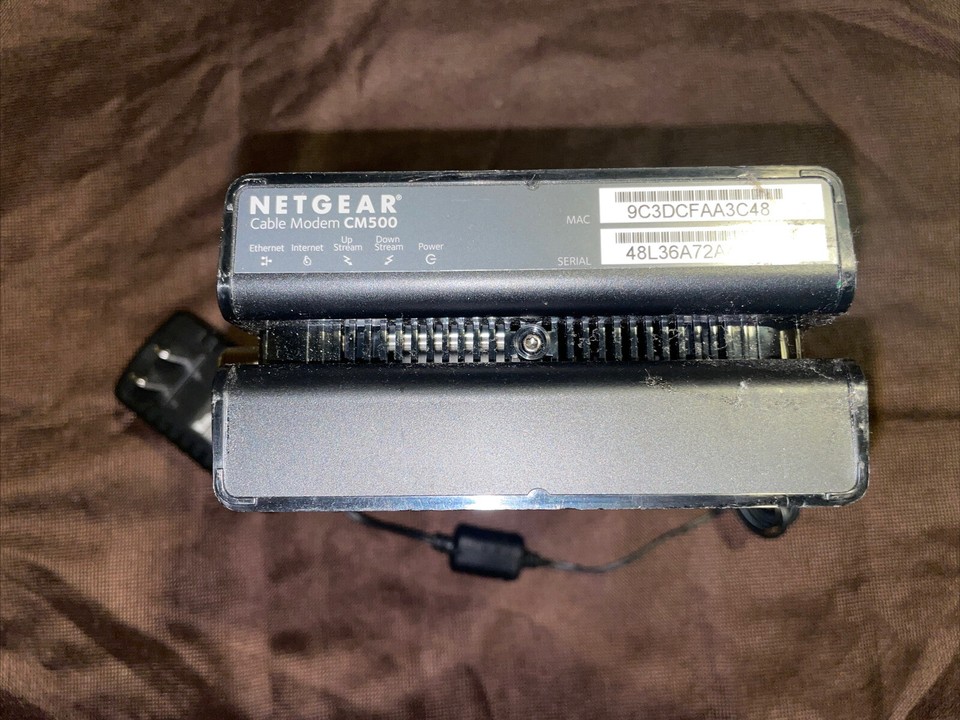 NETGEAR high speed cable modem CM500 DOCSIS3.0 Open Box Xfinity Comcast ...