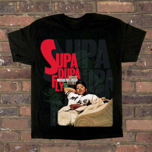 Rare Missy Elliott Rapper Supa Dupa Fly Black Unisex T Shirt | eBay