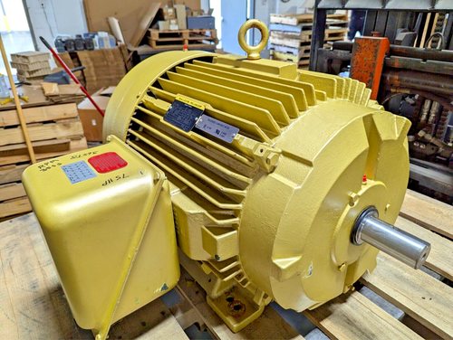 NEW BALDOR 75 HP SUPER E MOTOR / EM4313T 230/460 VOLT 3555 RPM 365TS ...