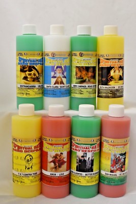 Spiritual Cleansing Bath 8oz Cleanse Body Energy Santeria Ritual Floor ...