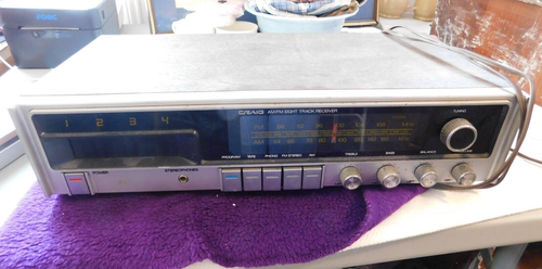 CRAIG AM/FM 8 Track Player/Receiver Model 3215 - LQQK!! | eBay