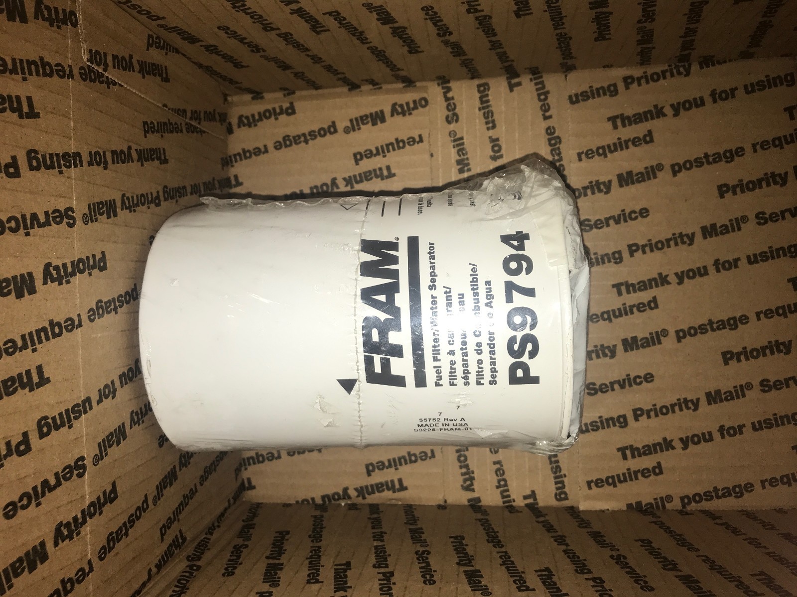 FLEETGUARD FS19593 - Fuel filter cross reference