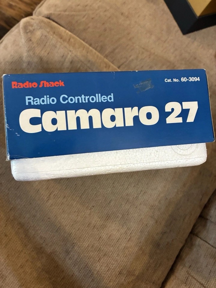 Vintage 1988 Radio Shack Radio Controlled Camaro 27 - New Old Stock RC ...
