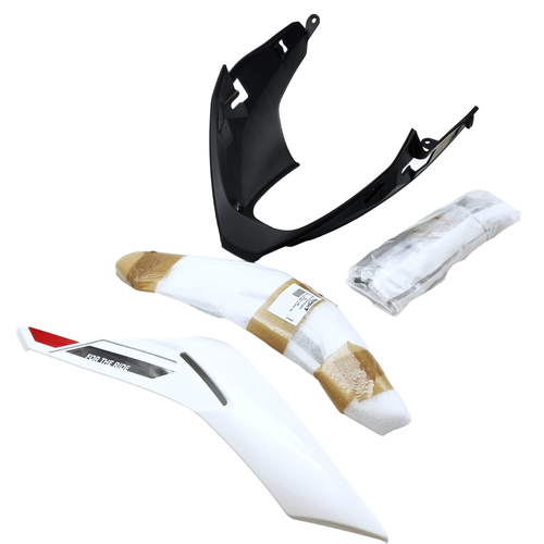 Kit Front, Belly Pan White, Original A9708605-NW, Triumph Street Triple ...