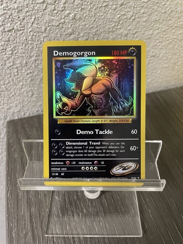 Stranger Things Demogorgon Sketch Art Card Holographic Foil | eBay