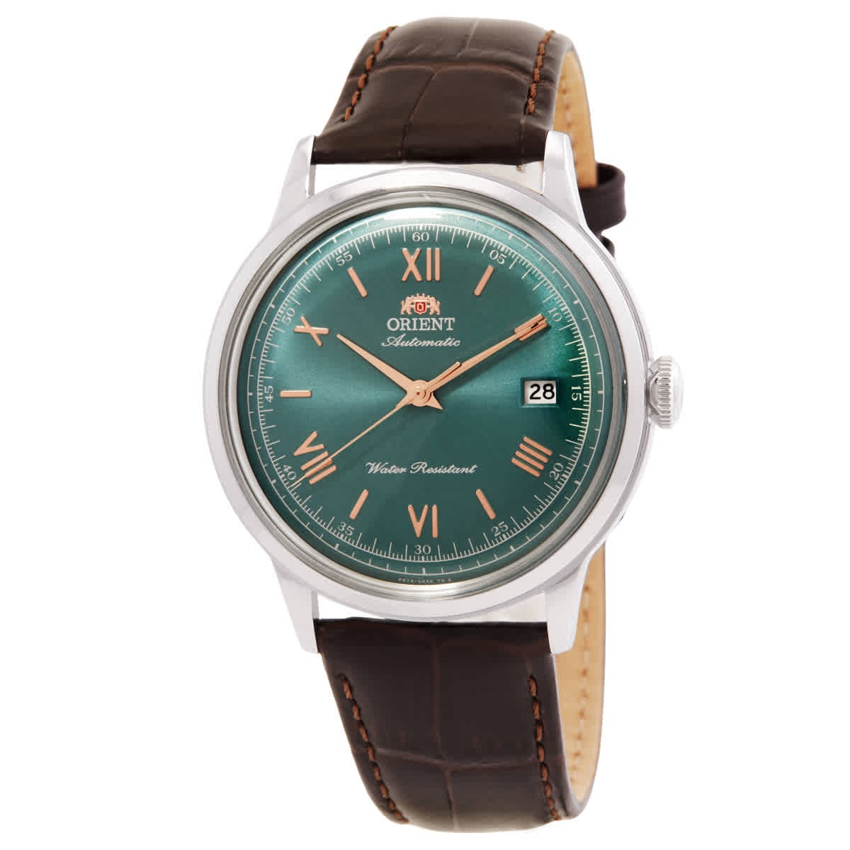 Orient Classic Automatic Green Dial Men Watch RA-AC0023E30B