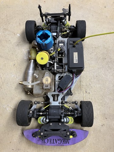 Megatech Raxor XT Nitro RC Car With Original Porsche Body | eBay