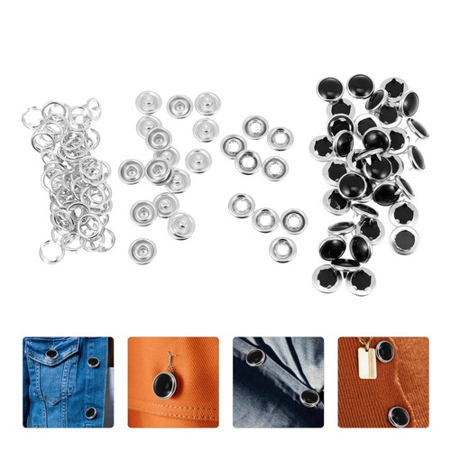 50 Sets Five-claw Button Snaps for Clothing Fastener Kit Fasteners | eBay