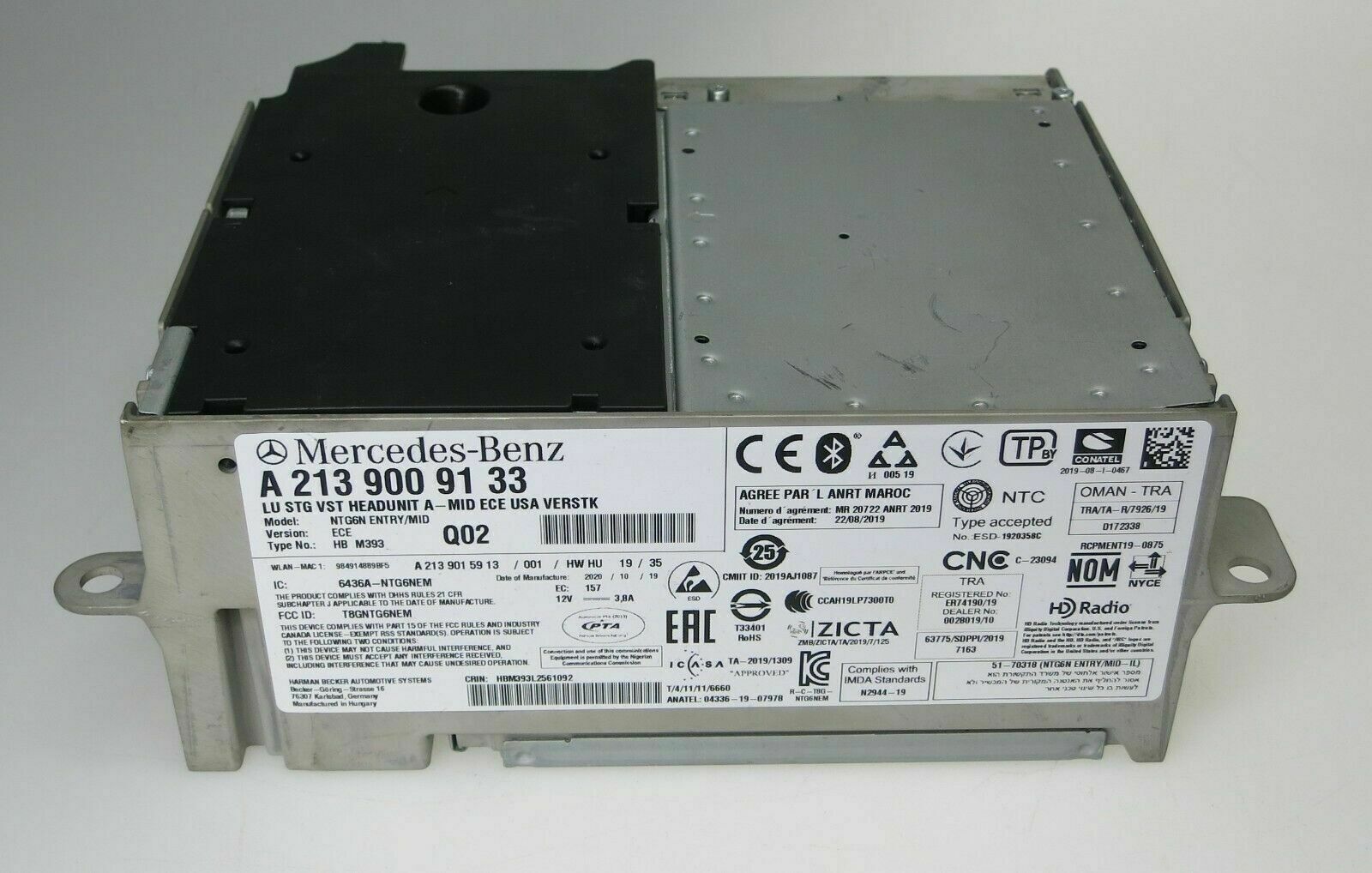 Head Unit Comand navi MID NTG6 Mercedes-Benz A2139009133 NEW | eBay