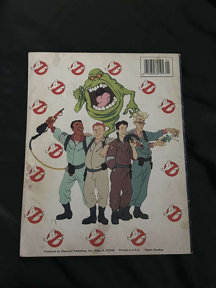 VINTAGE THE REAL GHOSTBUSTERS STICKER ALBUM | eBay