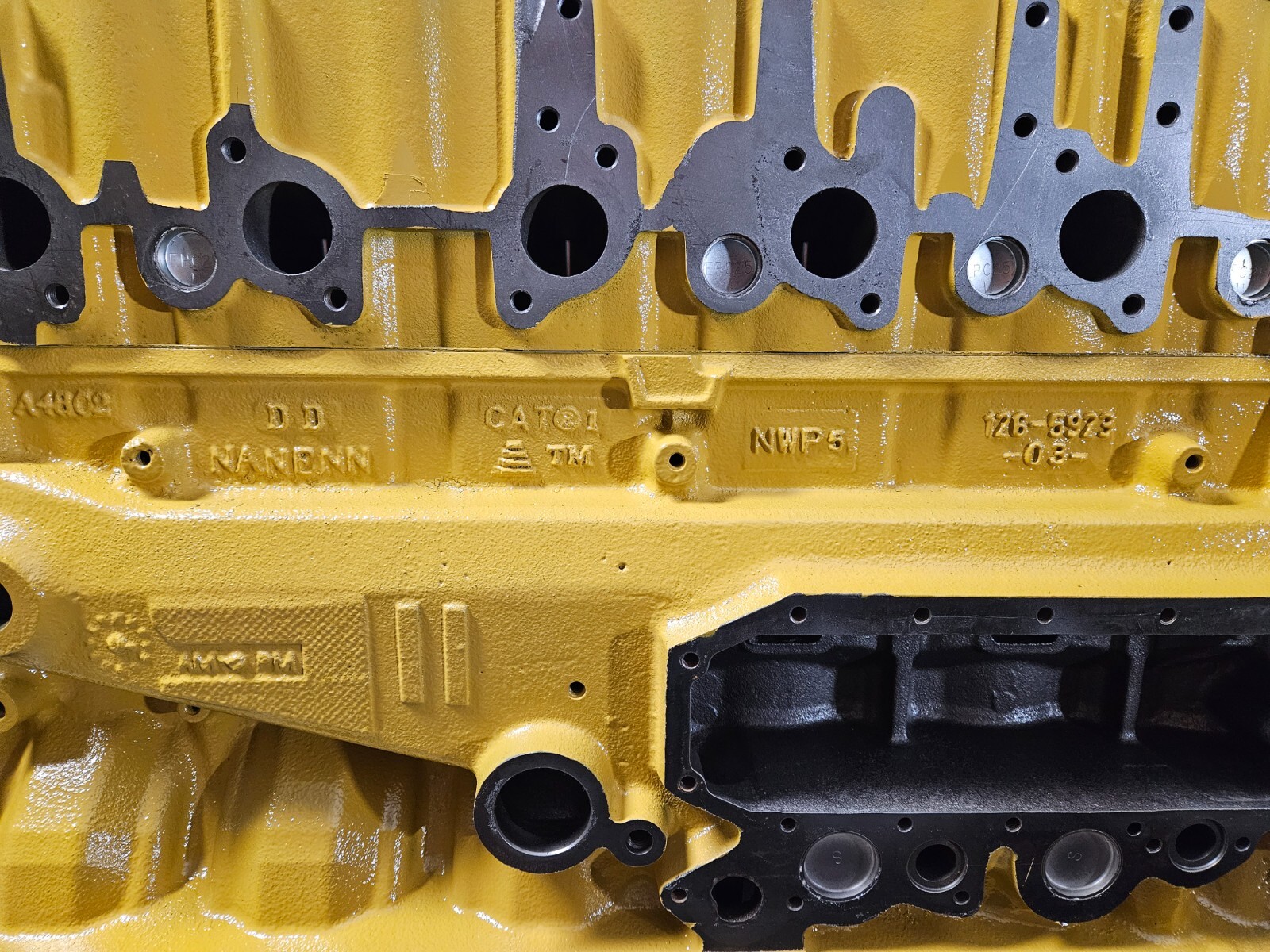 Caterpillar 3126B Remanufactured Diesel Engine Long Block (B or an E ...