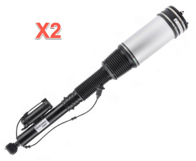 2 Air Suspension Struts Rear L & R Replace Mercedes Benz OEM ...