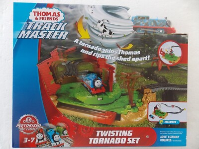 twisting tornado set thomas friends FJK25 track master pista train ...