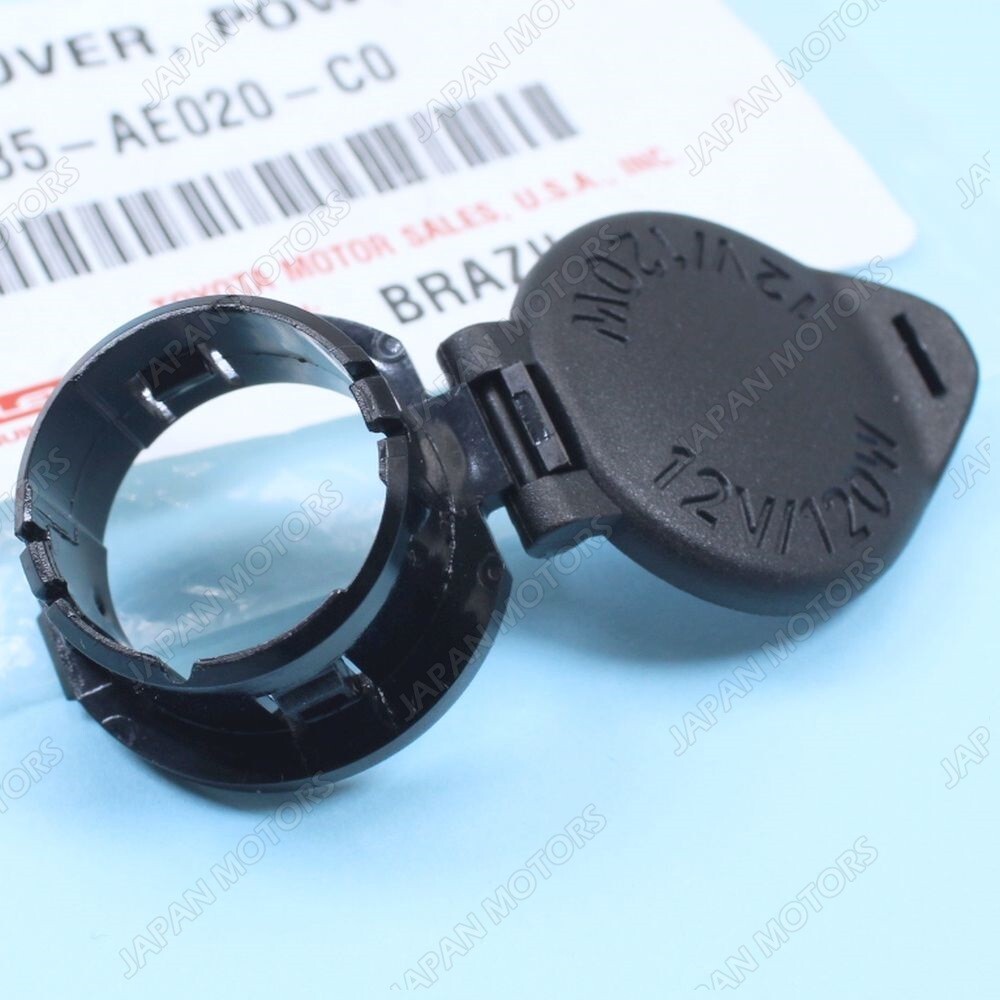 New Genuine OEM Toyota Tundra 2007 - 2011 Power Outlet Plug Cover 85535 ...