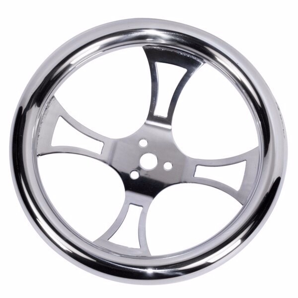 SAND RAIL OFF ROAD BOAT STAINLESS STEERING WHEEL,12" 4 SPOKE,2 1/2 DISH ...