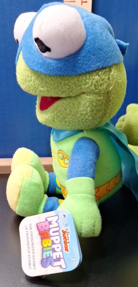 VTG 1987 6" Kermit Frog The Muppets & Super Hero Kermit Stuffed Animal ...