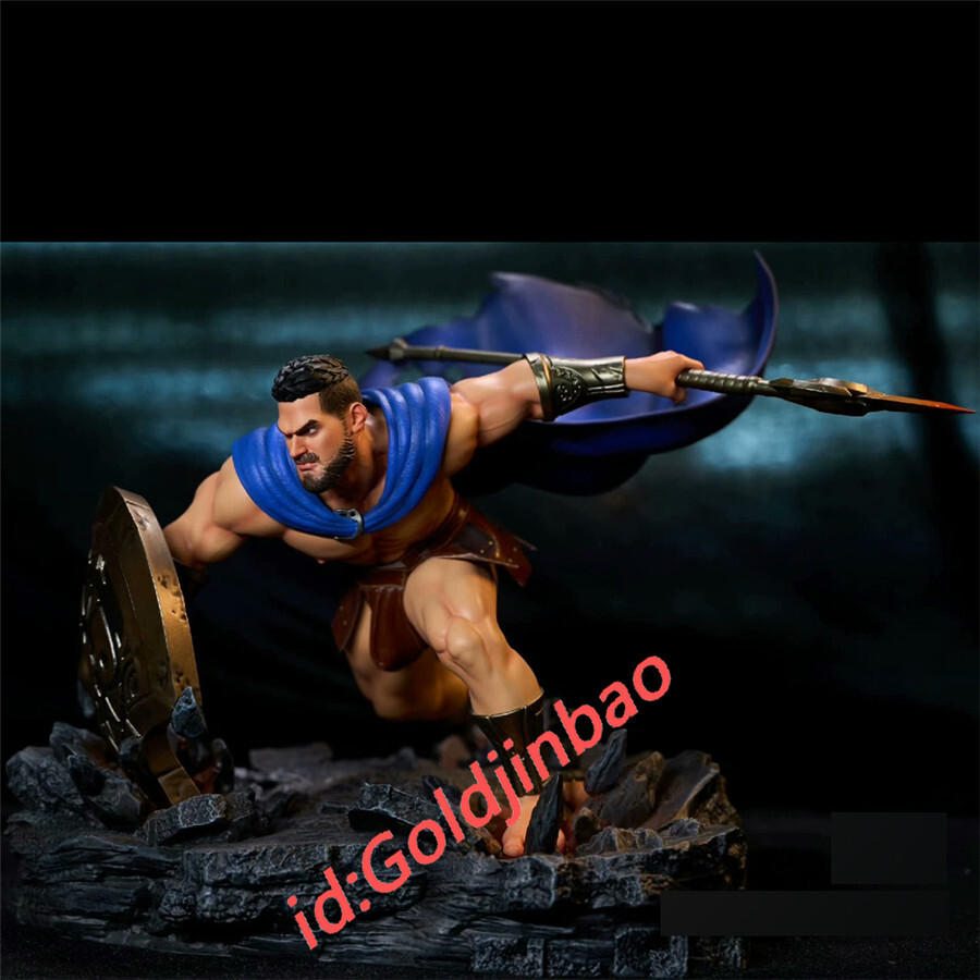 BIG DXCK Studio Cancer Spartan Resin Statue In Stock 1/6 Scale Cast Off ...