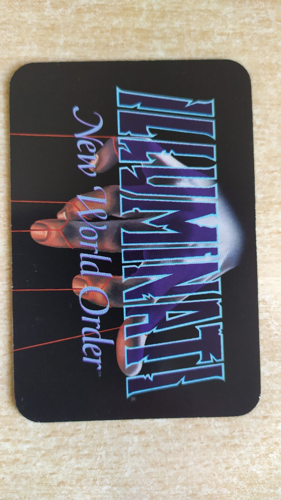 INWO Illuminati New World Order Messiah 1995 Unlimited Edition Game ...