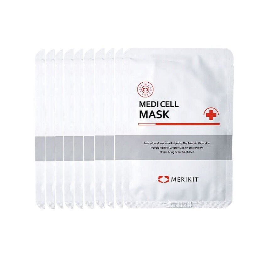 Merikit Medi Cell Mask 10ea Good After Laser Micro - Needle Therapy ...