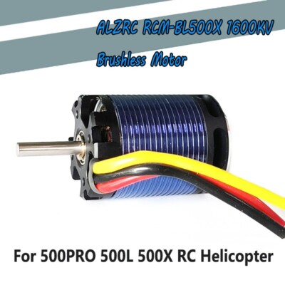 ALZRC BL 500X-1650KV Brushless Motor for Trex Align 500 500L 500X RC ...