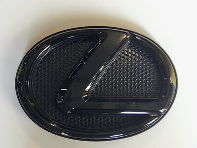 FITS LEXUS RC350 RCF GSF LS460 RC300 GRILLE EMBLEM FRONT PEARL BLACK 15 ...