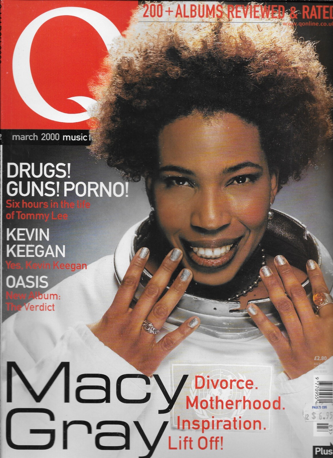 3/2000 Q magazine MACY GRAY cover Slipknot Billy Corgan | eBay