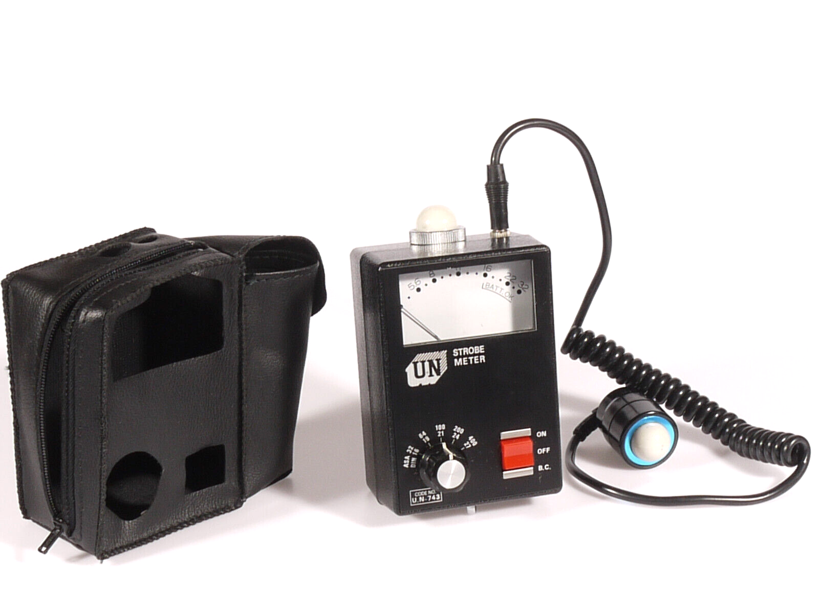 PRL) ESPOSIMETRO U.N STROBE METER EXPOSIMETER U.N - 743 LUXMETRO SONDA ...