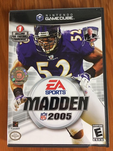 GameCube Game-Madden NFL 2005 (DISC, CASE, MANUAL VERY GOOD COND.) | eBay