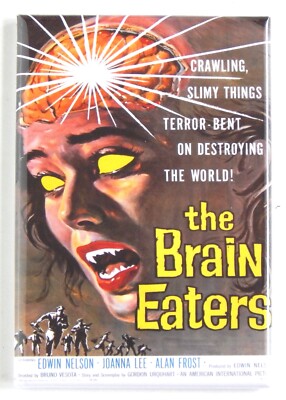 The Brain Eaters FRIDGE MAGNET movie poster | eBay