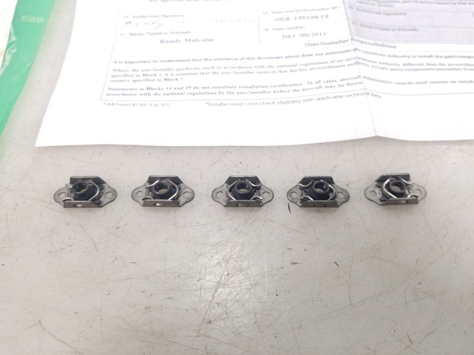 Aviation Aircraft Self Locking Nut Plates NAS1791C3-2 Free Shipping | eBay