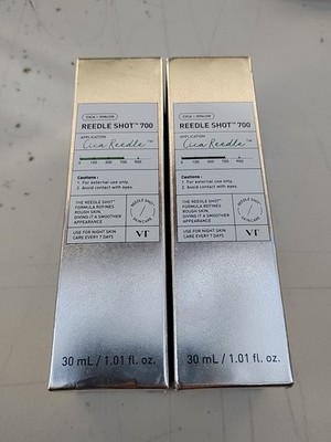 2 Pack VT COSMETICS CICA Reedle Shot 700, Spicule Microneedling Serum ...