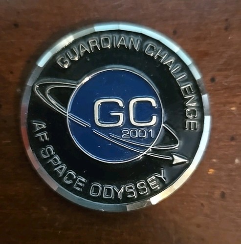 Guardian Challenge 2001 Air Force Space Command Challenge Coin | eBay